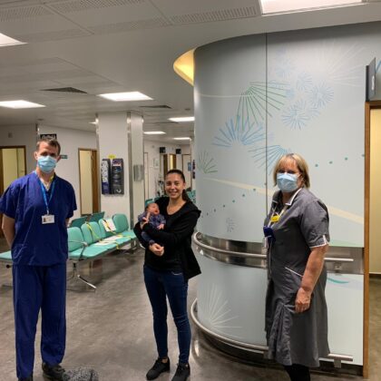 Giving Rachel the gift of time with her baby - Guy's Cancer Charity